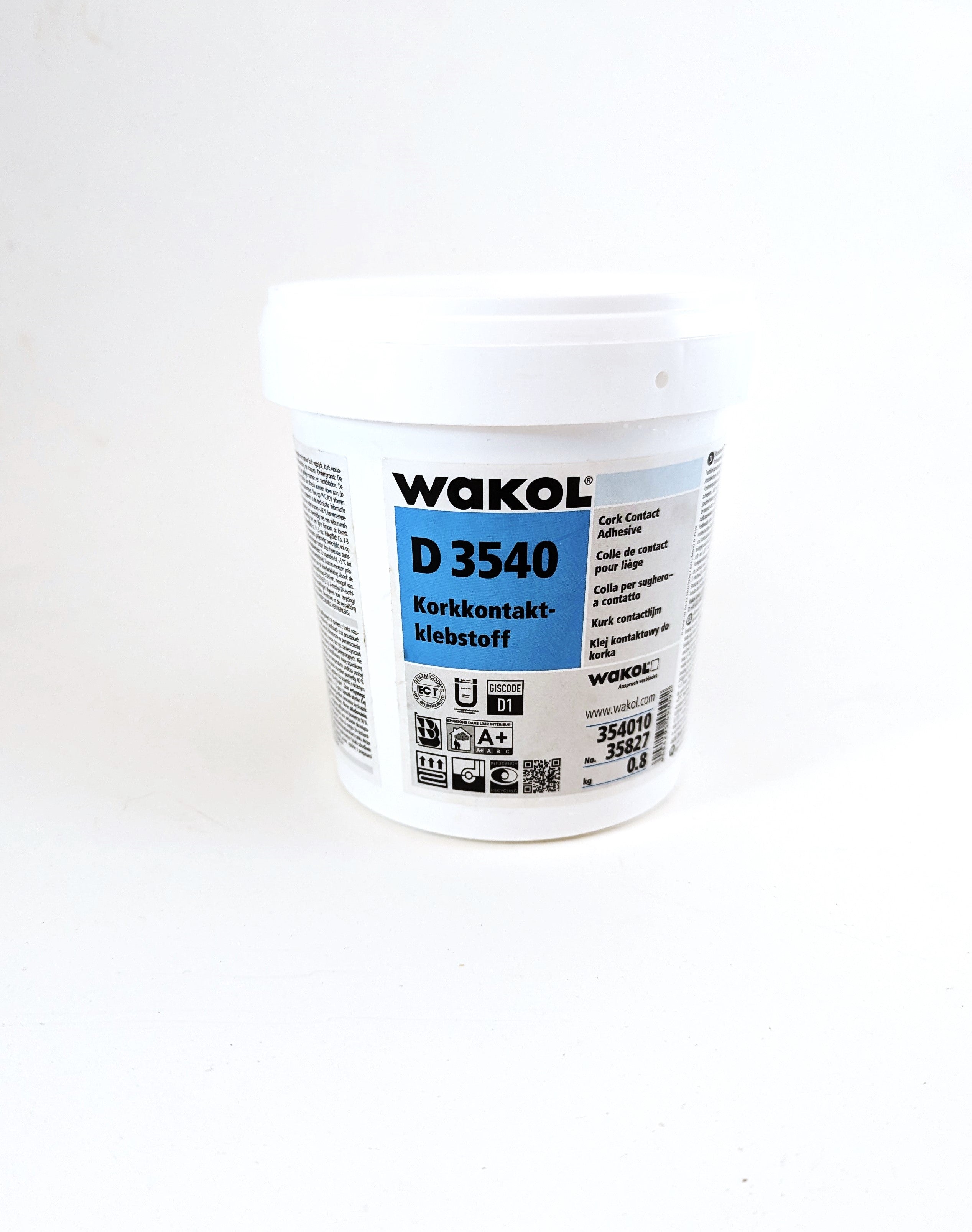 Wakol D3540 0.8L Cork Floor and Cork Wall Tile Adhesive – Cork Tree Ltd